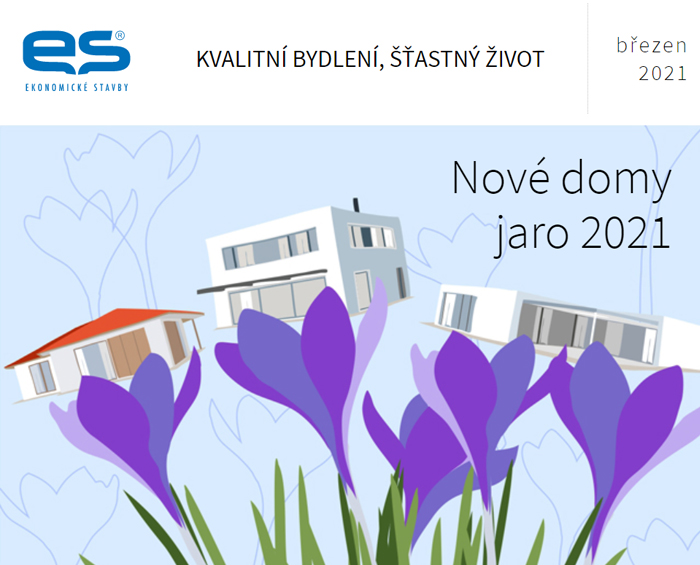 Nové domy jaro 2021 | Ekonomické stavby
