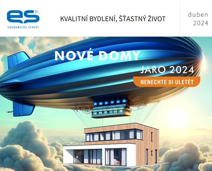 Nové domy jaro 2024 | Ekonomické stavby