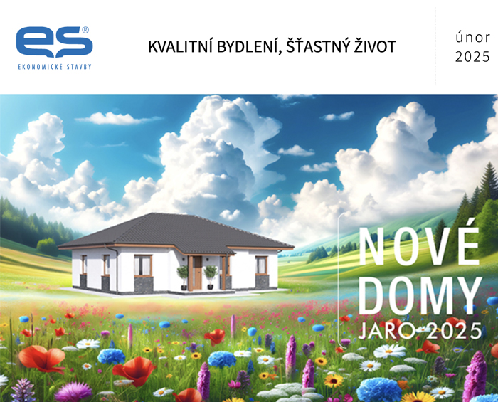 Nové domy jaro 2025 | Ekonomické stavby